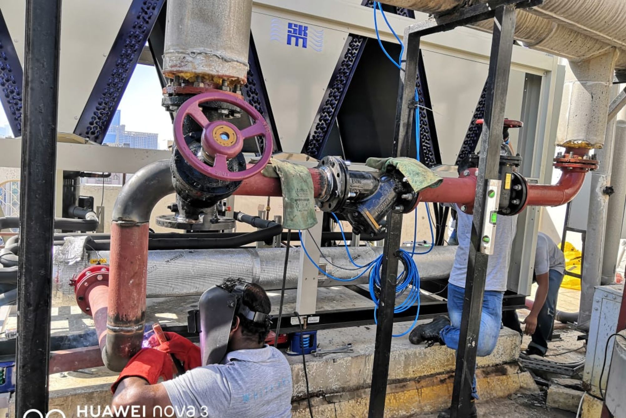 Chiller Replacement for Red Cresent Building, Abu Dhabi - HVAC ...