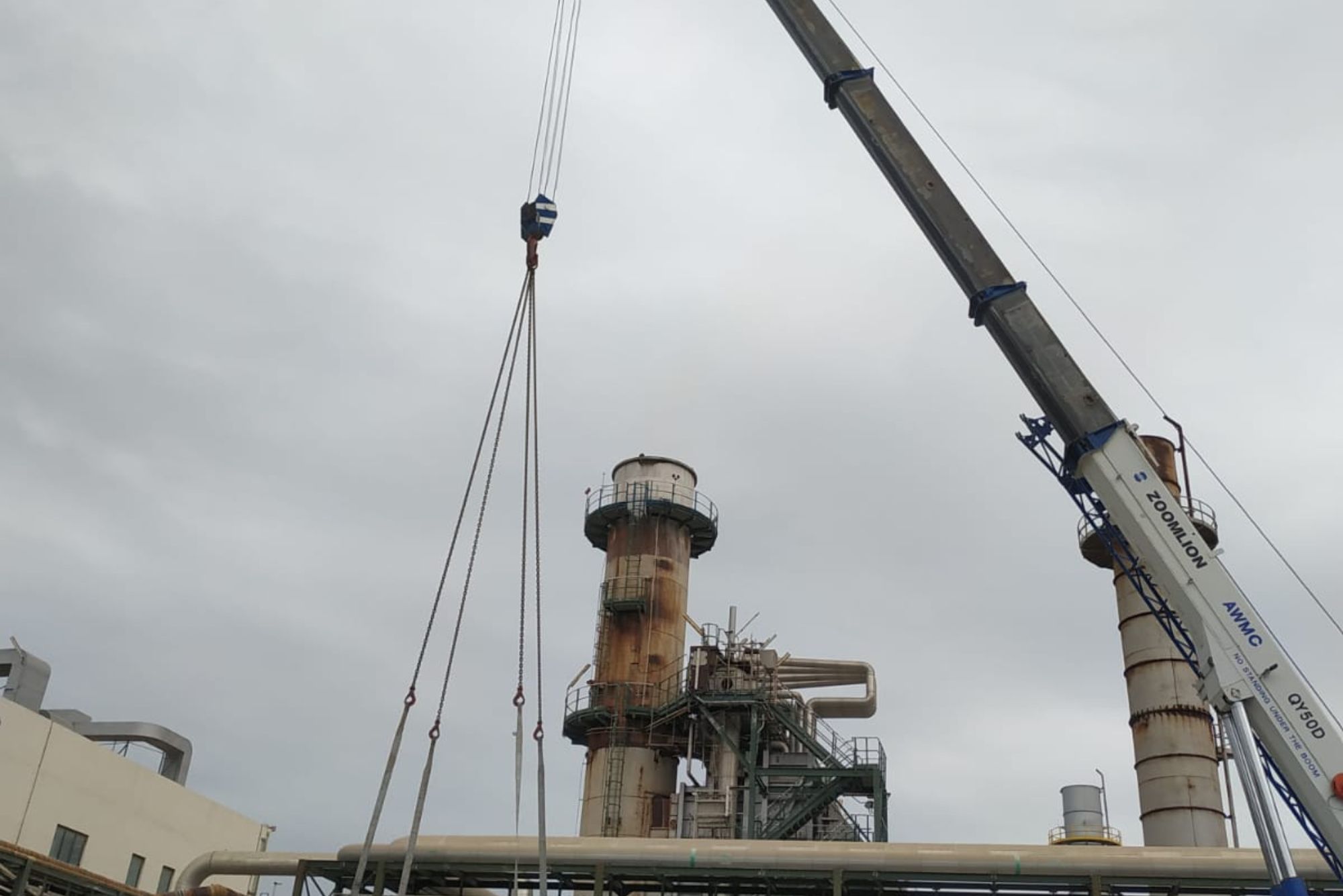 Chiller Replacement for SEWA @ Leyyah Plant Sharjah - HVAC Contractor ...